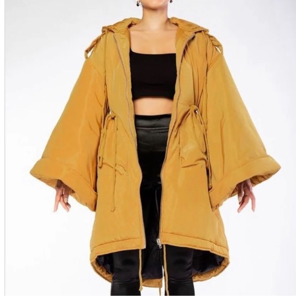 Rehab Lab | Jackets & Coats | Rehab Lab Bell Sleeve Oversized Coat ...
